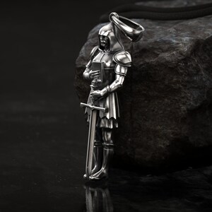 Medieval Knights Templar Pendant, Mens Pendant, Seal of Knights Templar ...