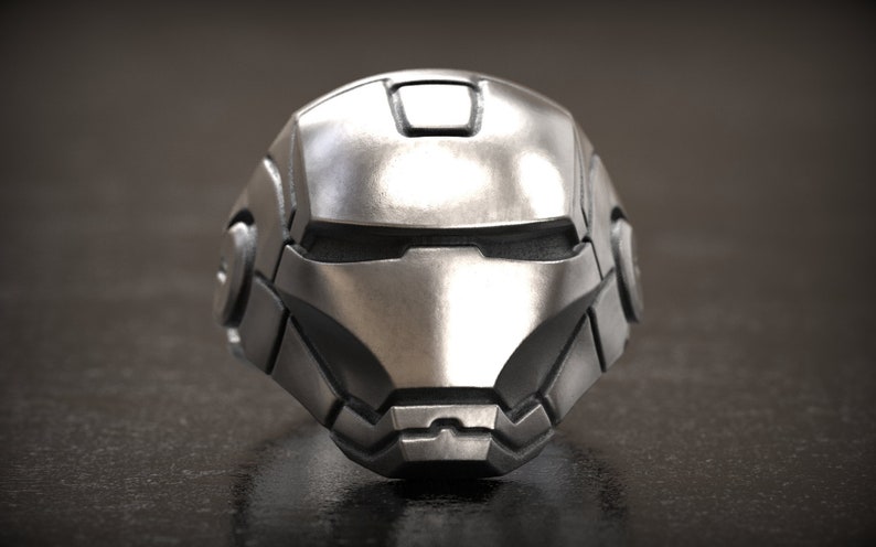 Marvel Iron Man Ring Iron Man Tony Stark Man Ring 3d - Etsy