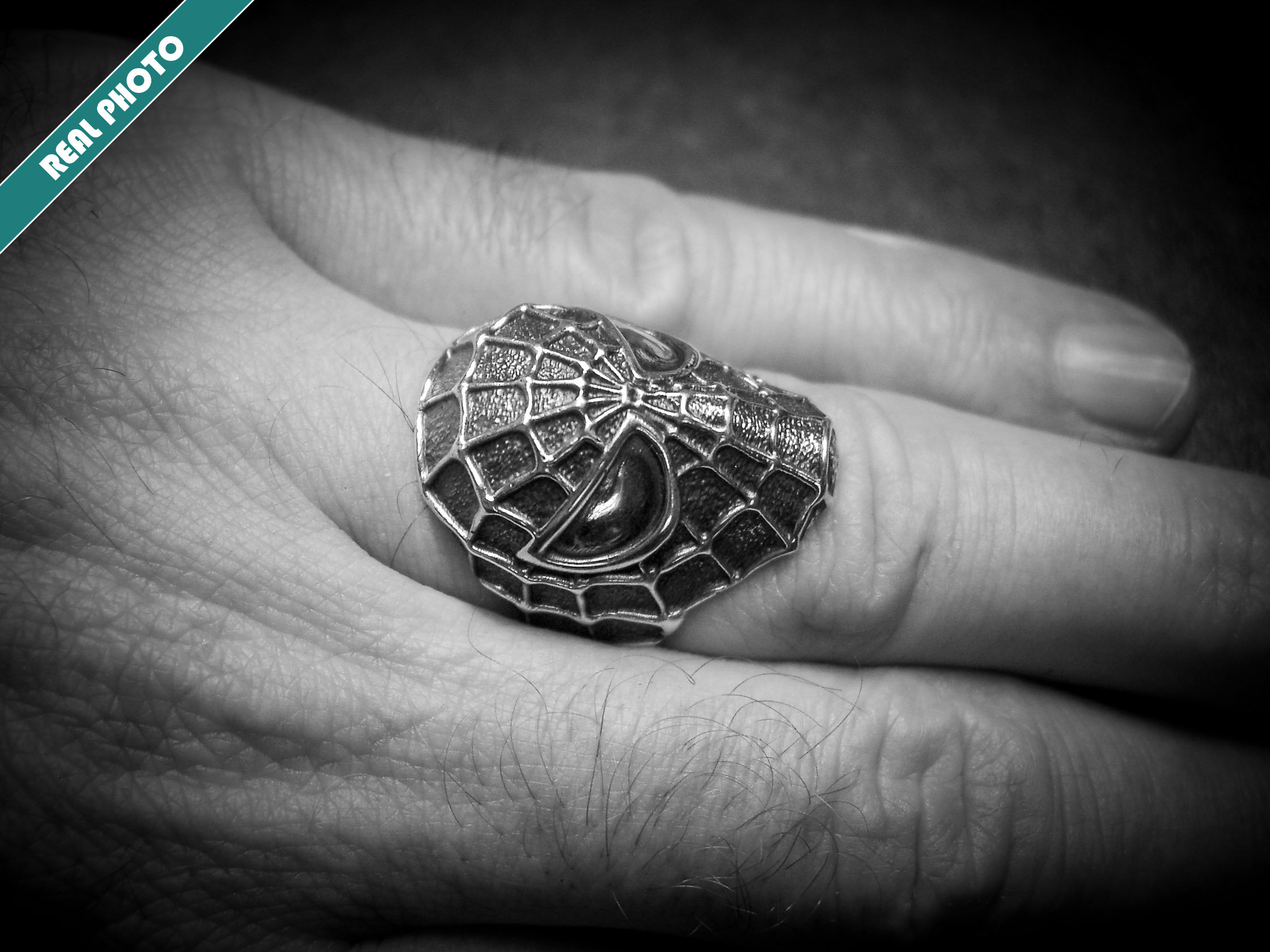 Marvel , Spider-man Ring , Man Ring , 3D Print , 3d Printed Jewelery ...
