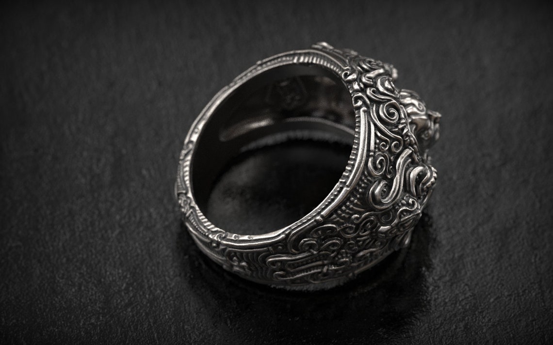 H.R. Giger Inspired Alien Covenant Ring Prometheus | Etsy