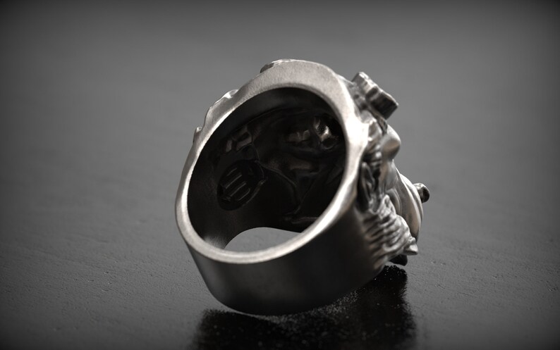 Hellboy Ring Comic Ring Superhero Jewelry Biker Ring Man | Etsy