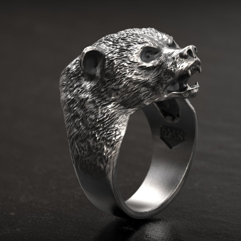 Bear Ring - Etsy Canada