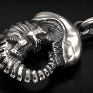 H.R. Giger Inspired, Alien Embryo Pendant, Chestburster, Prometheus ...