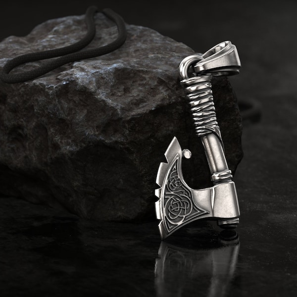 Viking Axe Necklace - Etsy