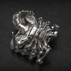 H.R. Giger Inspired , Alien Facehugger Ring, Facehugger, Chestburster ...