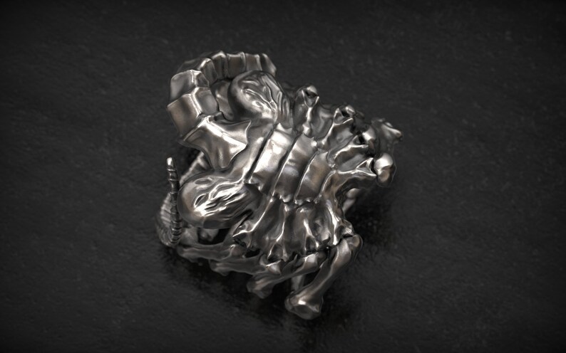 H.R. Giger Inspired Alien Facehugger Ring Facehugger - Etsy