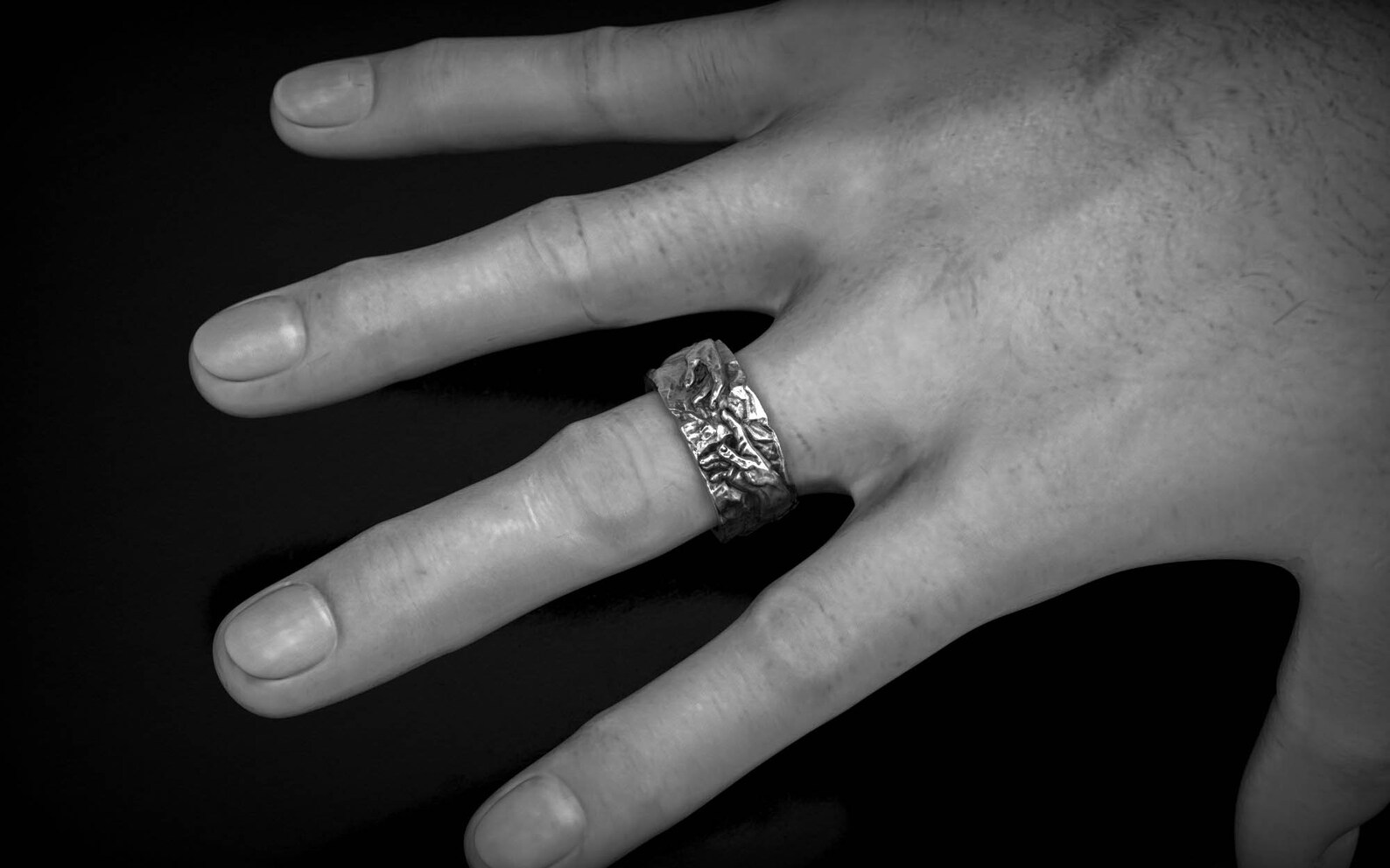 Hand of God, Giving Life to Adam Ring, Michelangelo Ring, the Creation ...