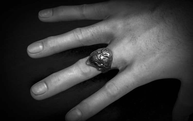 Venom Ring Marvel Movie Ring Superhero Ring Horror | Etsy