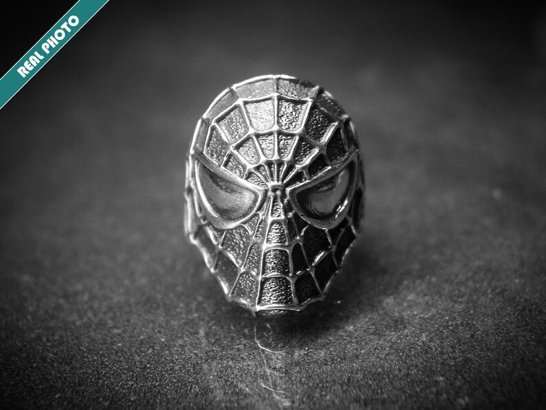 Marvel , Spider-man Ring , Man Ring , 3D Print , 3d Printed Jewelery ...