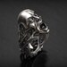 Screaming Face Ring, Face Ring, Scream Ring, Biker Ring, Human Face ...