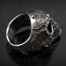 MR. Giger Inspired , Biomechanical Skull Ring, Biker Ring, Xenomorph ...