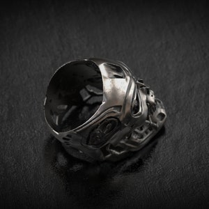 Terminator Ring , T-800 , Endoskeleton , 3D Print , Oxidized ...