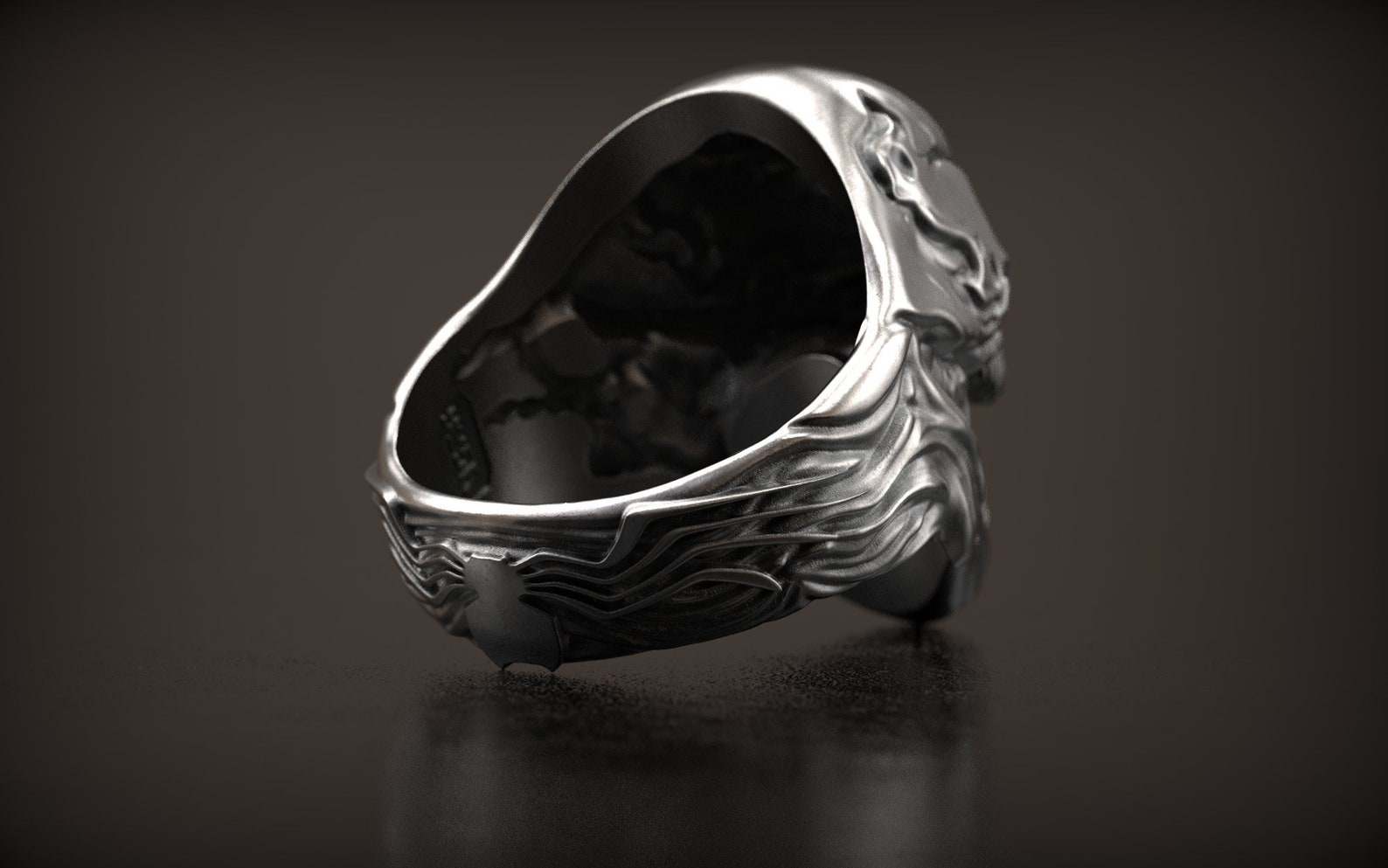 Venom Ring Marvel Movie Ring Superhero Ring Horror | Etsy