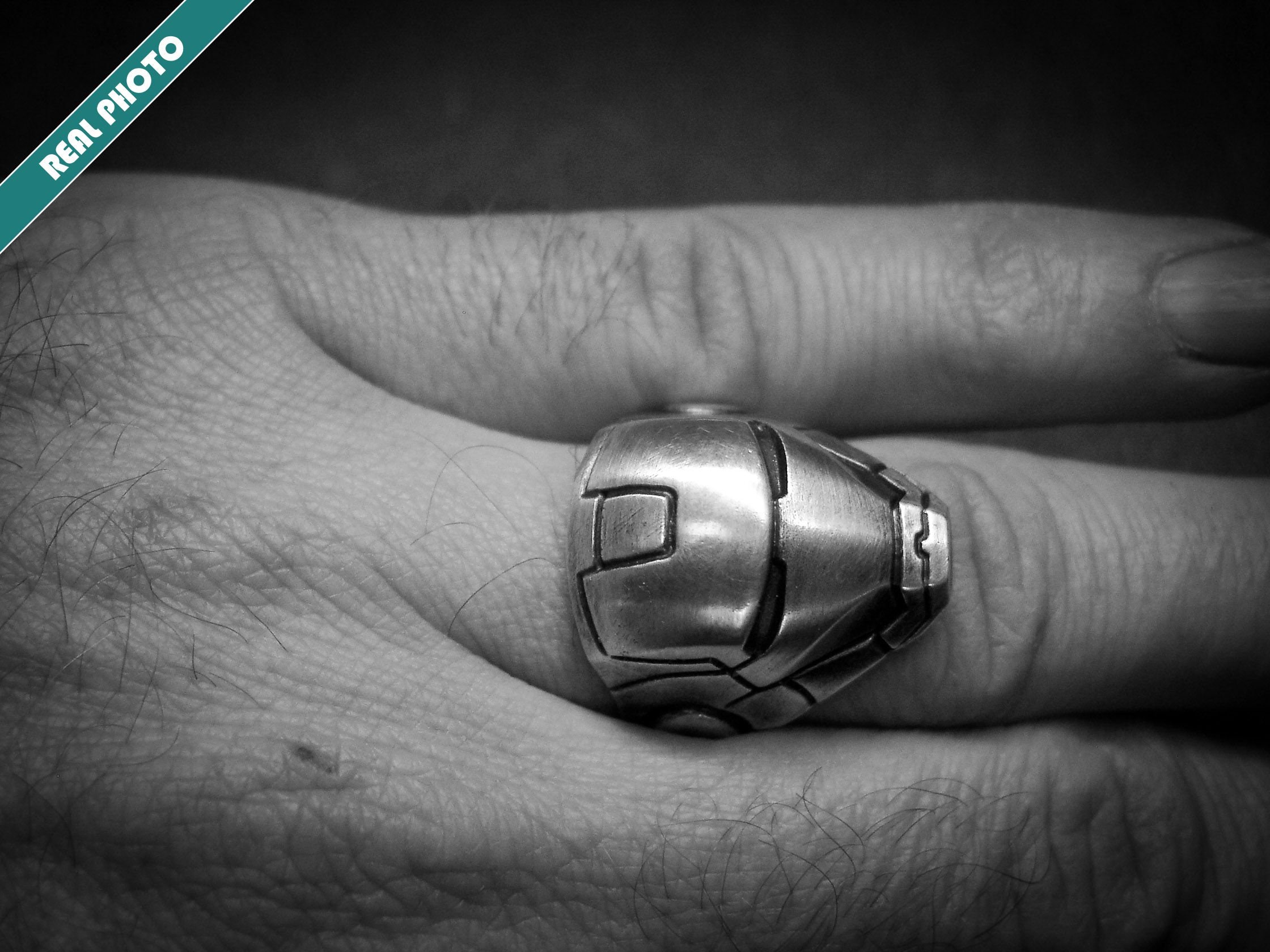 Marvel Iron Man Ring Iron Man Tony Stark Man Ring 3d | Etsy