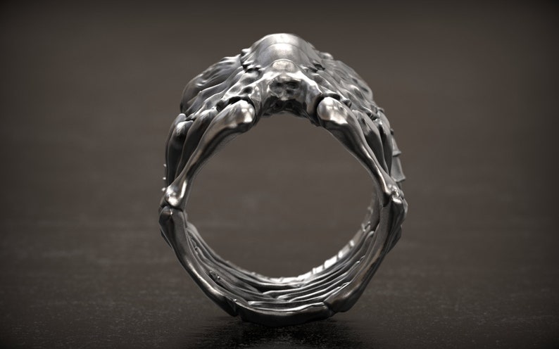H.R. Giger Inspired Alien Facehugger Ring Facehugger - Etsy
