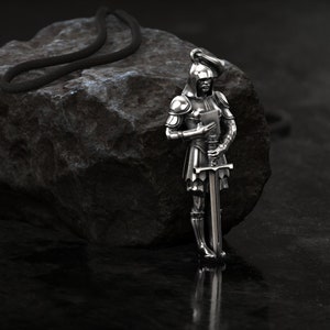 Medieval Knights Templar Pendant, Mens Pendant, Seal of Knights Templar ...