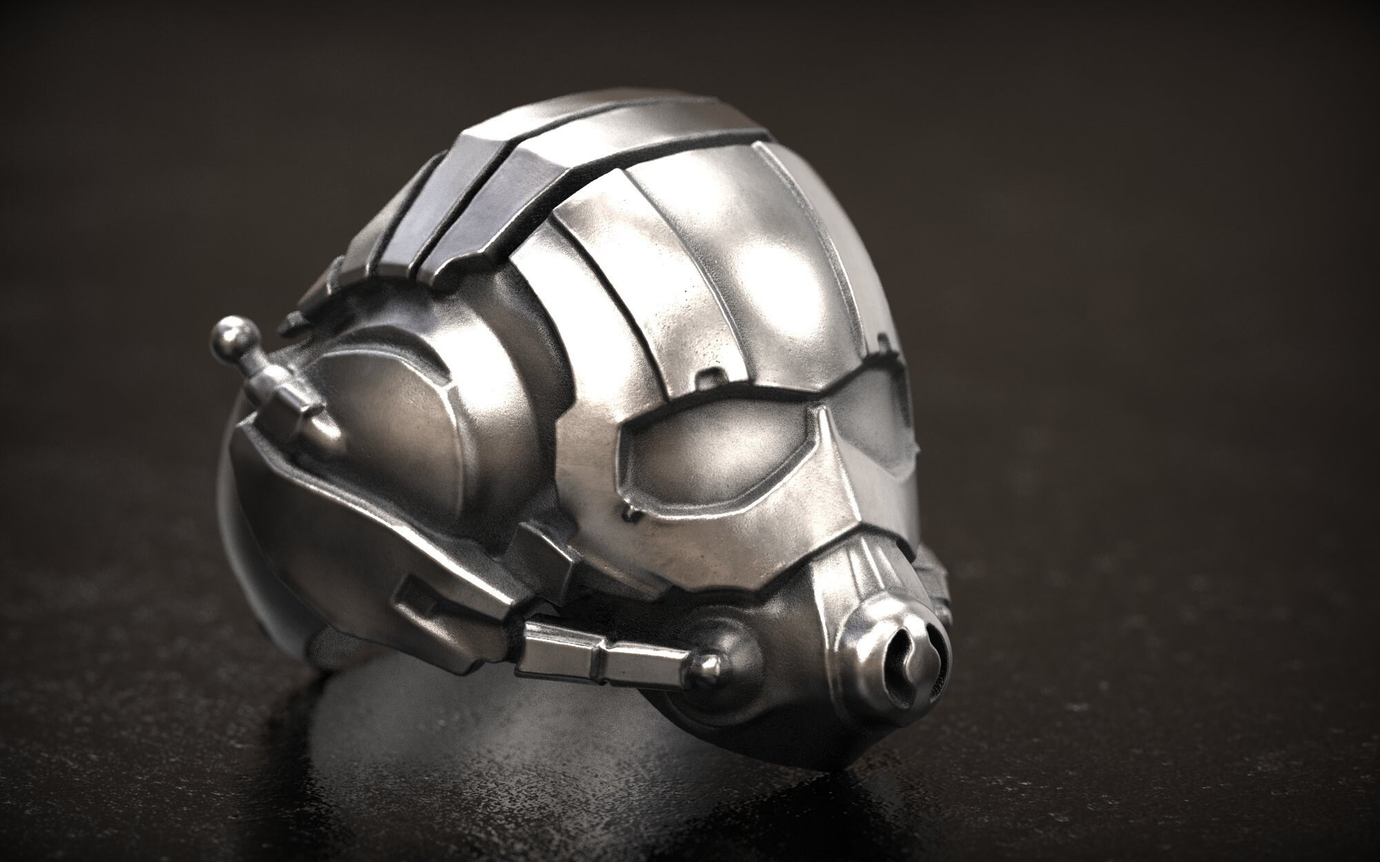 Marvel Ant-Man Ring Ant Ring Man Ring Rustic Ring 3D | Etsy