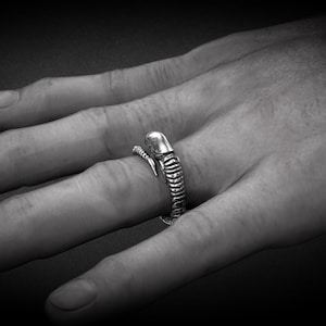 H.R. Giger Inspired , Alien Newborn Ring , Chestburster, Prometheus ...