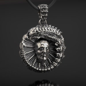 H.R. Giger Inspired, Alien Prometheus Pendant, Alien Covenant, Giger ...