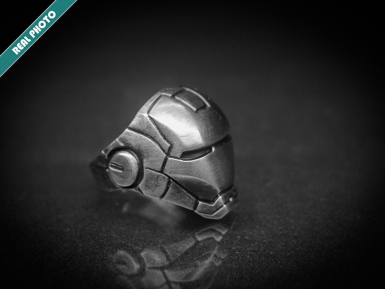 Marvel Iron Man Ring Iron Man Tony Stark Man Ring 3d | Etsy