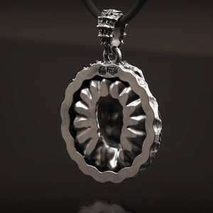 H.R. Giger Inspired, Alien Prometheus Pendant, Alien Covenant, Giger ...
