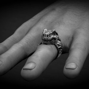 T-rex Ring, Dinosaurs Ring, Jurassic Park Ring, Biker Ring, Man Ring ...