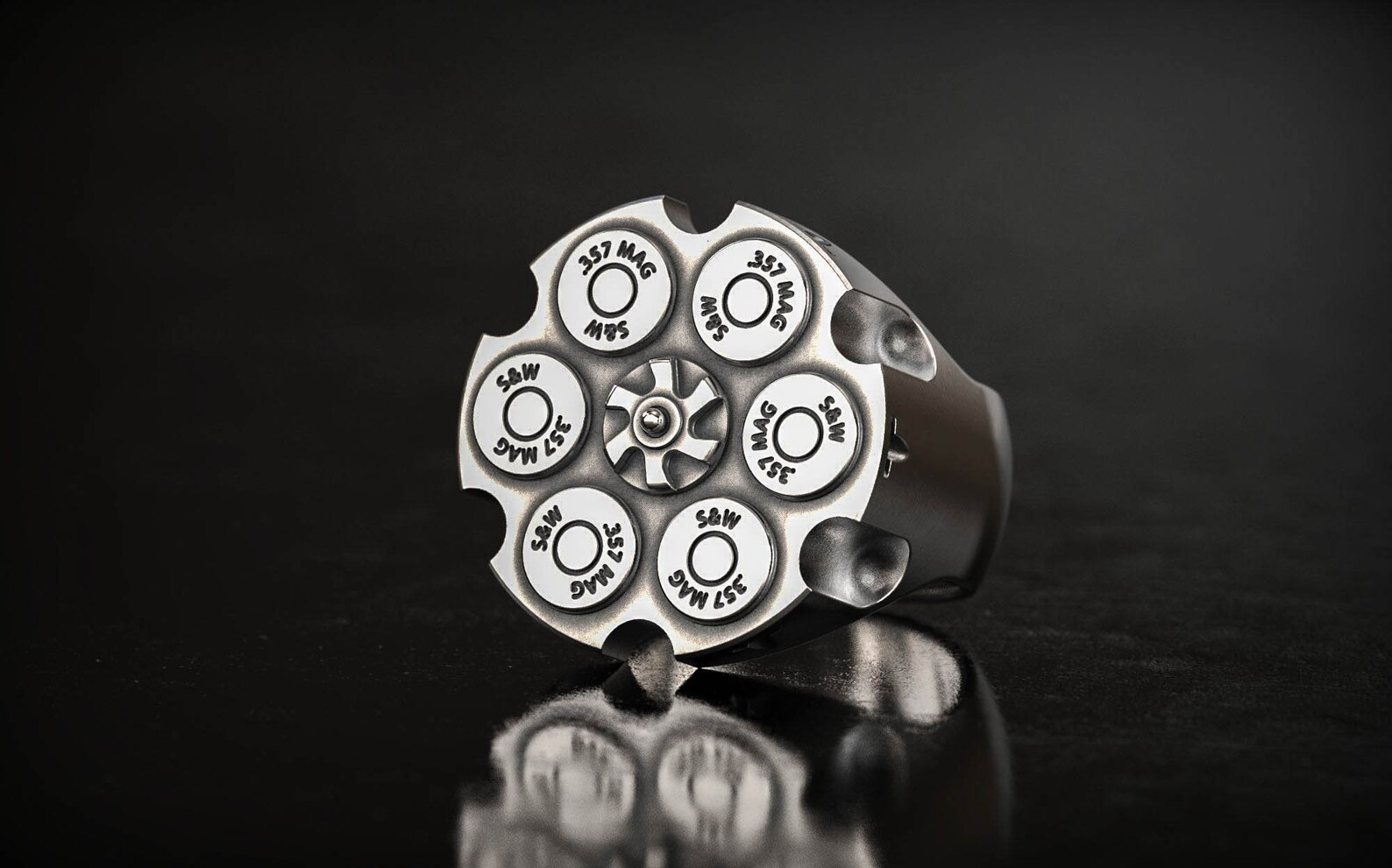 357 Magnum Signet Bullet Ring, Bullet Cartdridge Ring, Ammunition ...