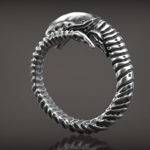 H.R. Giger Inspired , Alien Newborn Ring , Chestburster, Prometheus ...