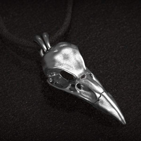 Raven Skull - Etsy