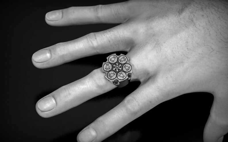 357 Magnum Signet Bullet Ring Bullet Cartdridge Ring - Etsy