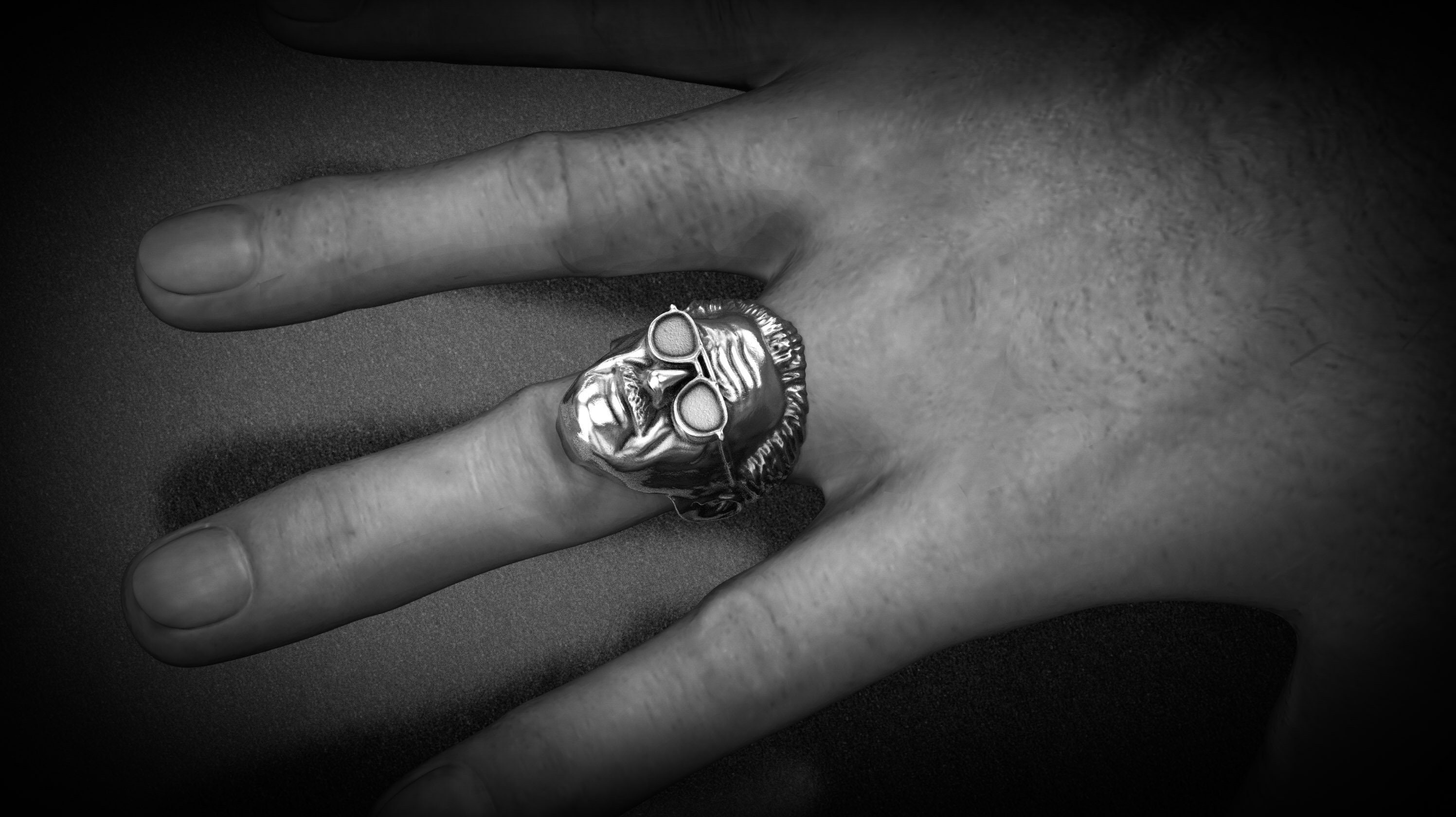 Stan Lee Ring Superhero Ring Comic Ring Marvel X-Men | Etsy