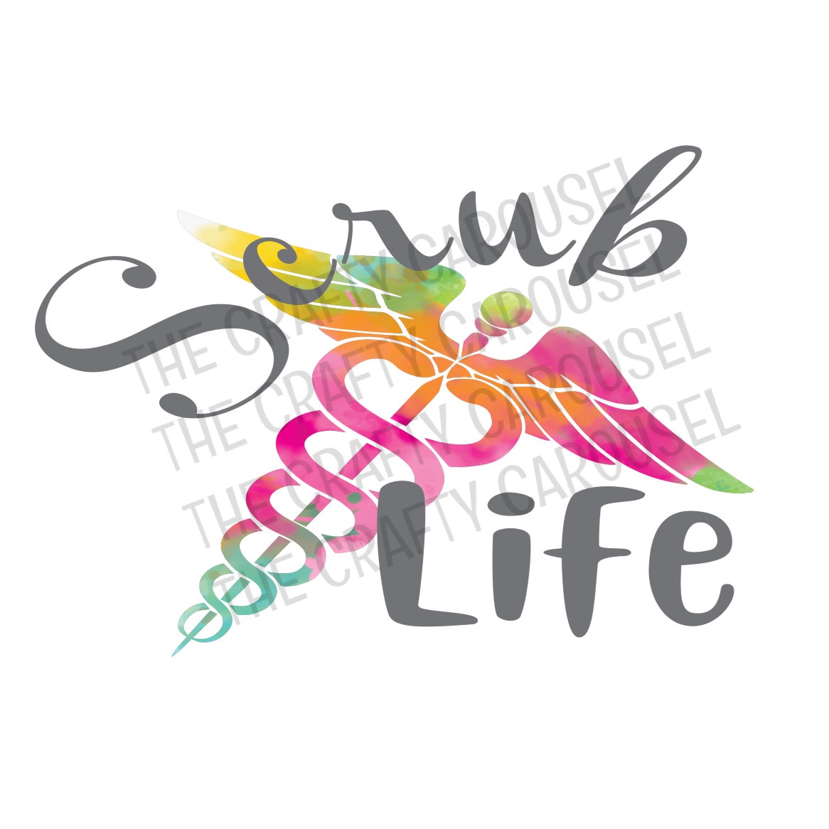 Scrub Life PNG Digital File - Etsy