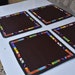 ON SALE Table Mat, Beaded Leather Table Mat, Leather Mat, African ...