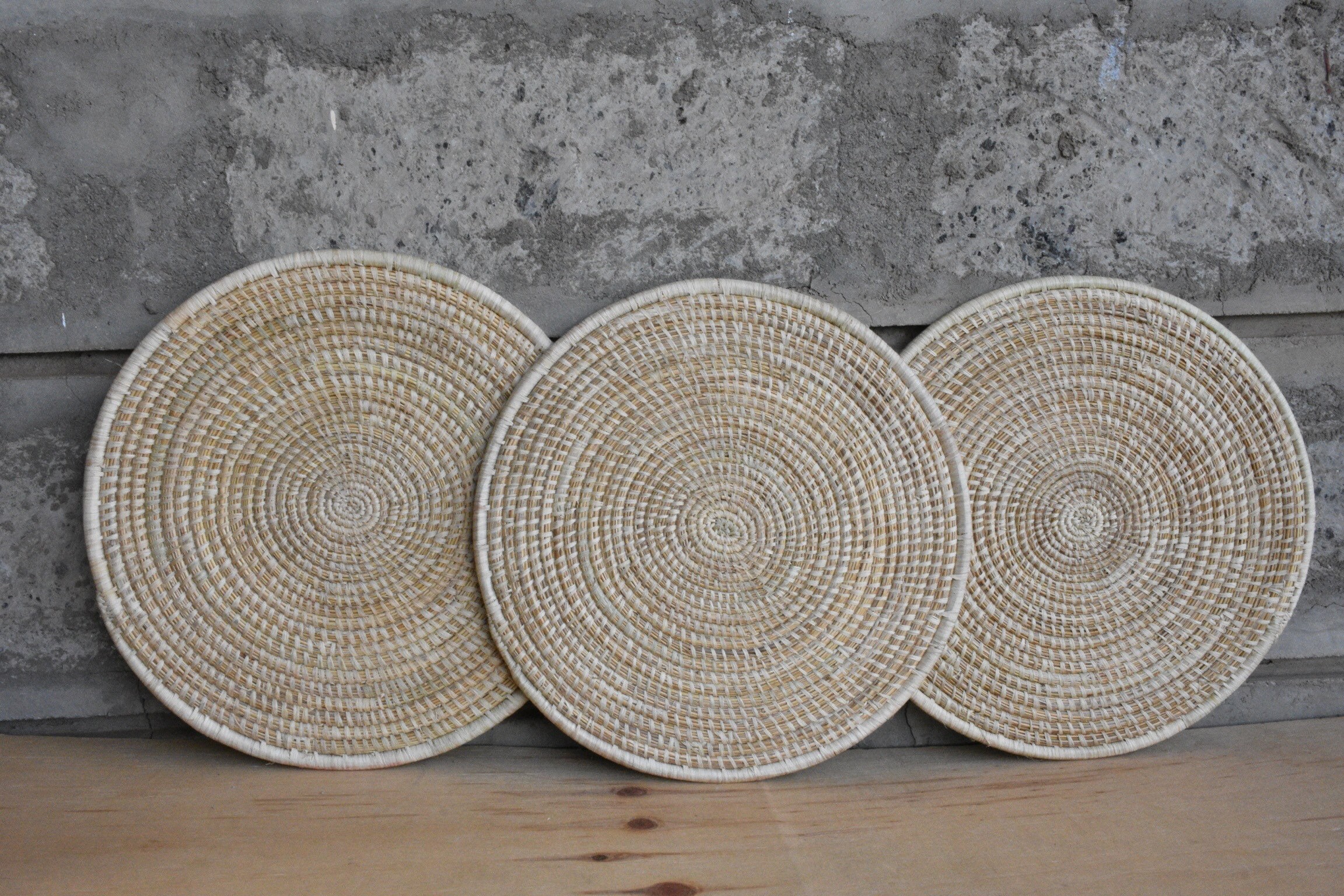 ON SALE African Wall Art Woven Boho Placemats African Home | Etsy