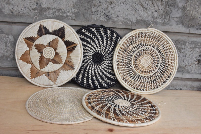 African Wall Art Woven Boho Placemats African Home Decor - Etsy