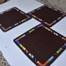 ON SALE Table Mat, Beaded Leather Table Mat, Leather Mat, African ...