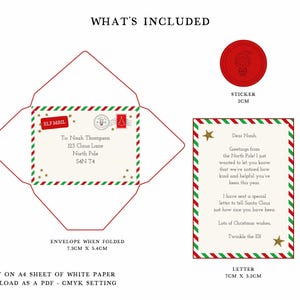 Printable Mini Elf Letter With Envelope, Elf Printable, Letter From Elf ...