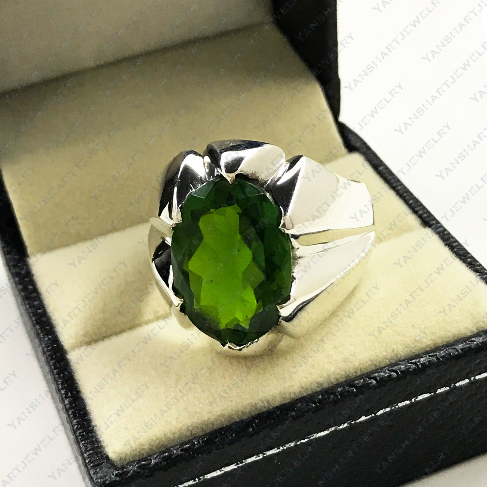 Peridot Ring / Peridot Handmade Ring / Birthstone Ring / - Etsy