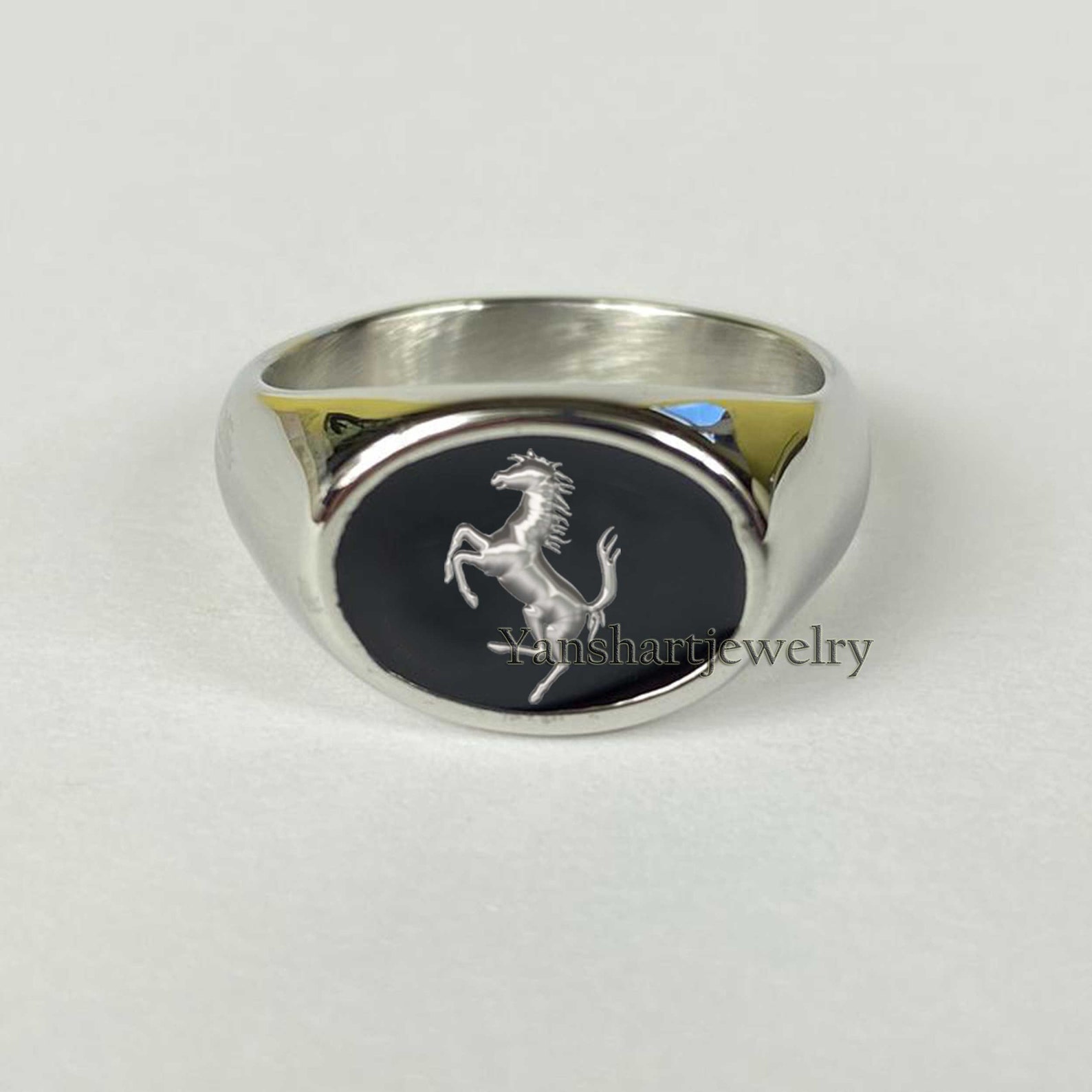 Ferrari-Ring Ferrari Pferd Ring Ferrari Siegelring neueste - Etsy.de