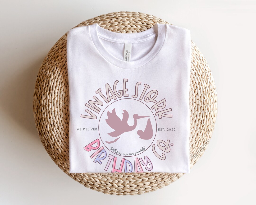 Stork Nurse Shirt, L&D Nursing Tshirt, Labor and Delivery RN Shirt ...