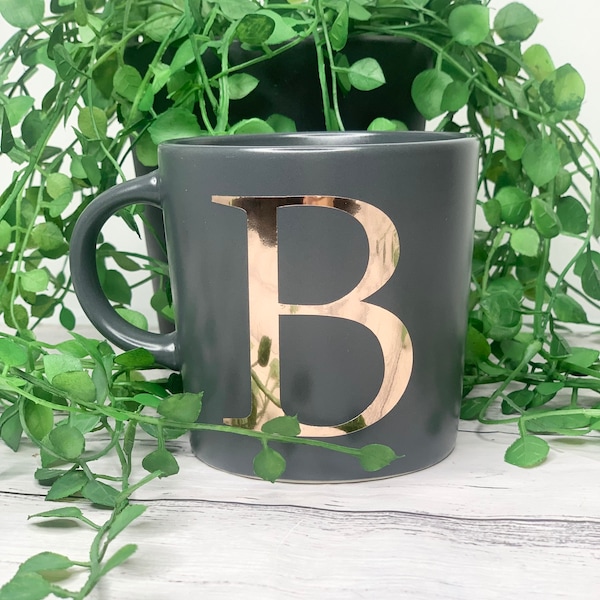 Initial Mug - Etsy