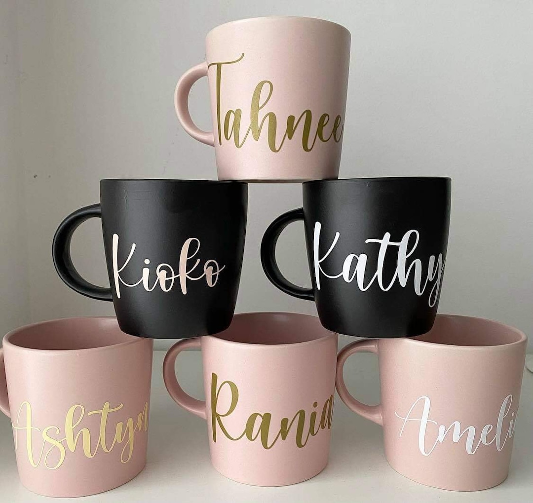 Personalised 300ml Name Mugs Present Gift - Etsy Australia