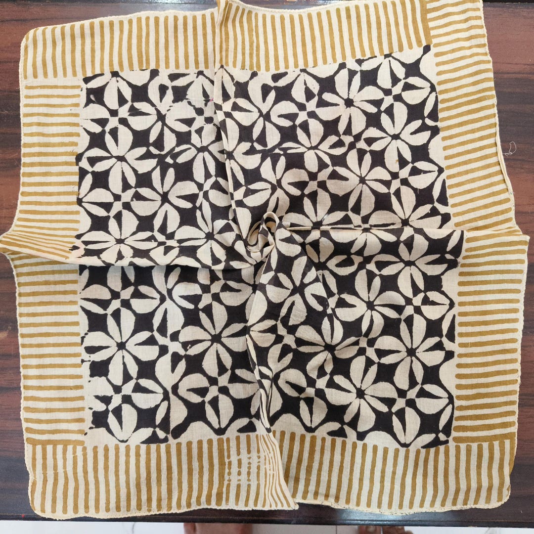 Indian Cotton Bandana, Banadana Scarf Cotton, Handkerchief, Neck Scarf ...
