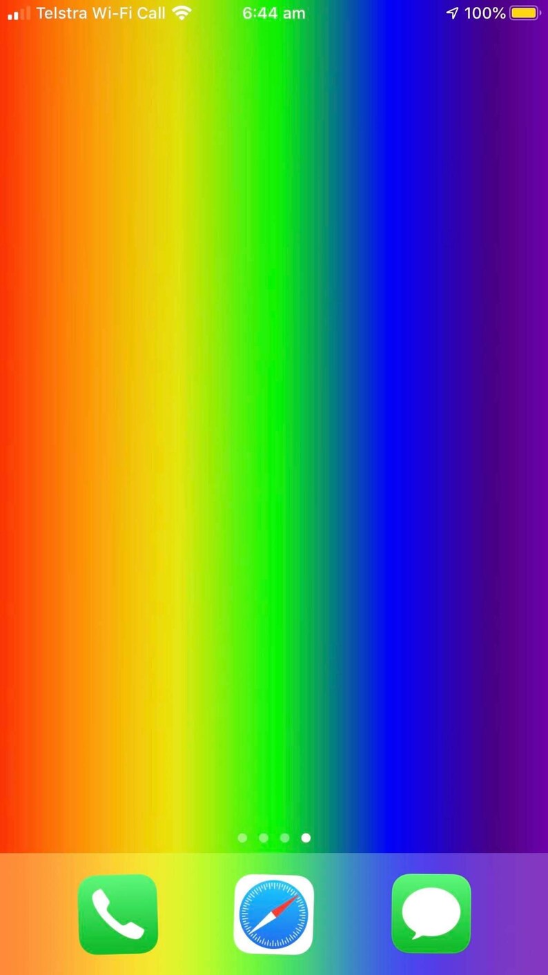 Bright Rainbow Phone Tablet Background Wallpaper Digital File - Etsy