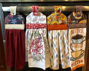 Hanging Towel Pattern and Tutorial L PDF Sewing Pattern L Kitchen ...