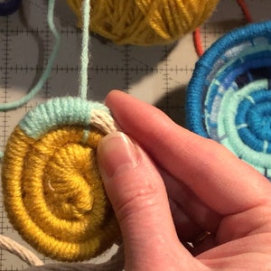 How to Make a Yarn Coil Basket From Clothesline - PDF Download - Etsy