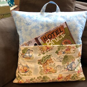 Reading Pillow Sewing Tutorial: DIY Book Pocket Pillow Pattern - 5 ...