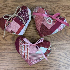 Crazy Patchwork Heart Quilt Pattern - PDF Download - Etsy