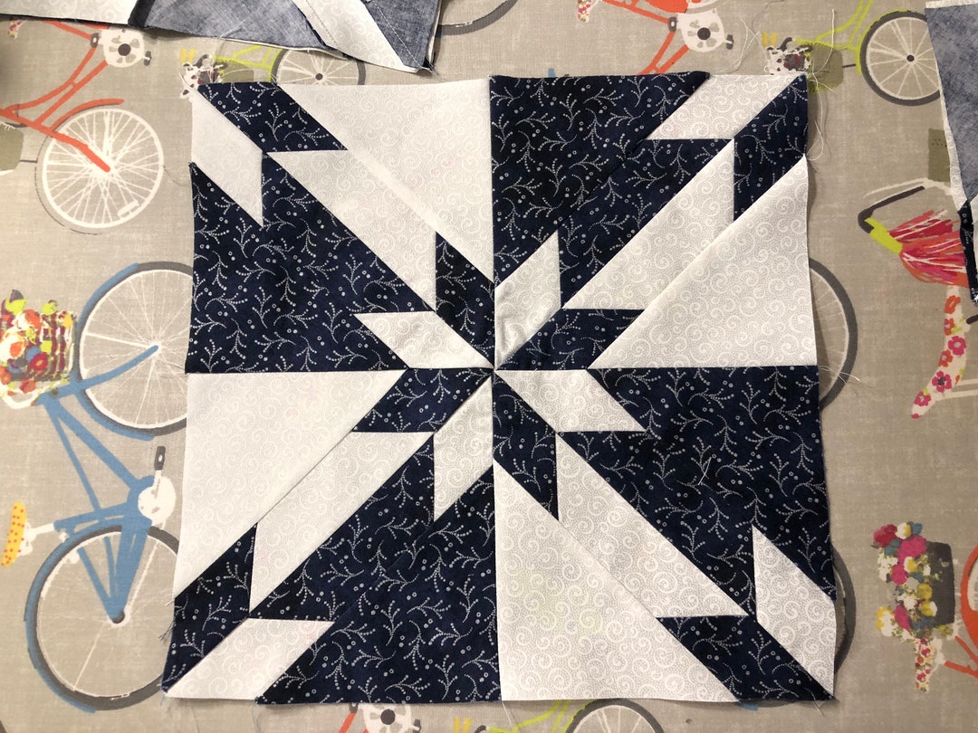 Make a Hunter's Star Quilt Block With Accuquilt Hunter's Star Die ...