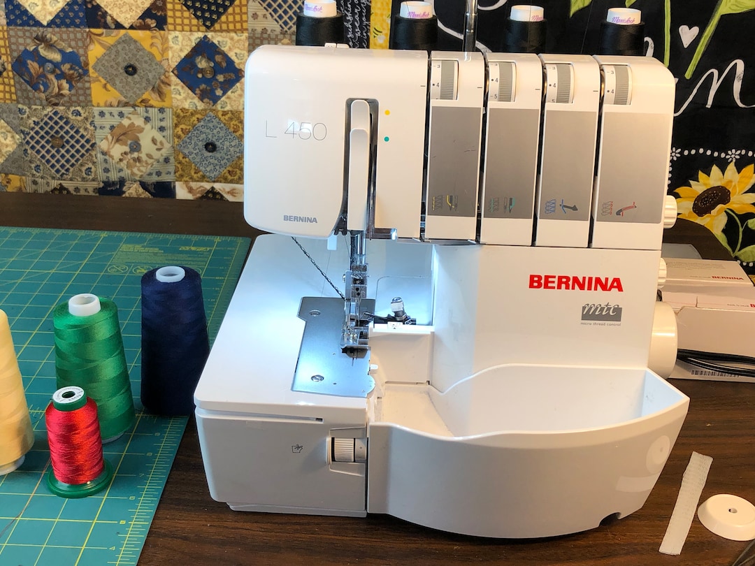 Bernina L450/L460 Serger Threading Tutorial (PDF Download) - Etsy